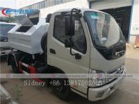China Foton 3cbm Hook Lift Garbage Truck for Heavy Populated Area Diesel 70hp for sale