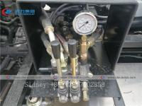 China Foton 3cbm Hook Lift Garbage Truck for Heavy Populated Area Diesel 70hp for sale