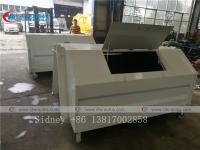 China Foton 3cbm Hook Lift Garbage Truck for Heavy Populated Area Diesel 70hp for sale