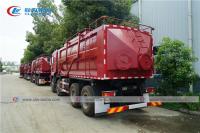 China Shacman 8x4 20cbm Fracturing Sand Tanker Truck 336hp Weichai Engine for sale