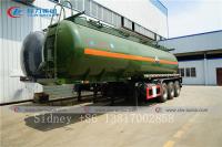 China 36cbm Q345 Mild Steel Liquid Ammonia Tanker Semi Trailer 3 Axle 40000kg GVW for sale