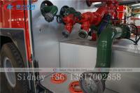 China Sinotruk HOWO 4x2 6cbm Water Foam Tank Firefighter Truck 4000L 2000L for sale