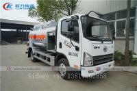China FAW 4x2 5000L Q235 Carbon Steel Fuel Dispenser Truck Diesel Refueling Tanker for sale