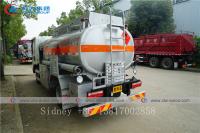 China FAW 4x2 5000L Q235 Carbon Steel Fuel Dispenser Truck Diesel Refueling Tanker for sale