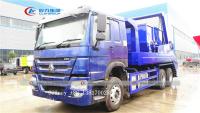 China Sinotruk HOWO 6x4 12cbm Swing Arm Garbage Truck 190HP Euro 2 for sale