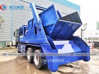 China Sinotruk HOWO 6x4 12cbm Swing Arm Garbage Truck 190HP Euro 2 for sale