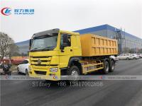 China Sinotruk HOWO 6x4 Hydraulic Hooklift Garbage Truck with 20m³ Container and 336HP Engine for sale