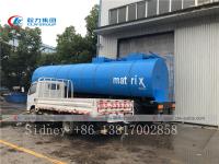 China 35cbm 3 Axle Bitumen Carbon Steel Tank Semi Trailer for Asphalt Transport for sale