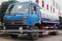 China Dongfeng 153 10000L Q235 Carbon Steel Water Tank Truck for Road Cleaning and Dust Control for sale