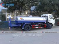 China Dongfeng 4X2 Mini Water Sprinkler Truck 4cbm Q235B Tank 95HP Diesel for sale