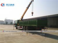 China HOWO 6x4 336HP Heavy Duty Truck with 14t Straight Telescopic Arm Crane for sale