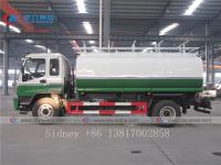 China LHD Isuzu FTR 4x2 10cbm Fuel Delivery Tank Truck with Euro 5 Engine for sale