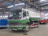 China LHD Isuzu FTR 4x2 10cbm Fuel Delivery Tank Truck with Euro 5 Engine for sale