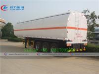 China BPW-12T Axle 55000L 40T Oil Tanker Trailer - 3 Axle Fuel Transport with Carbon Steel Construction for sale