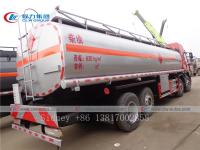China FAW 8x4 30000L Aluminum Fuel Tank Truck with Flow Meter 276HP for sale