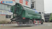 China Foton Forland 4x2 8000L Vacuum Sewage Suction Truck Euro V 160HP for sale