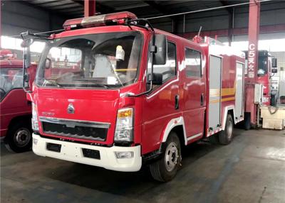 China Sinotruk HOWO 4x2 Fire Rescue Truck 8000L Water Foam Tank YUCHAI 140HP for sale