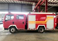 China Sinotruk HOWO 4x2 Fire Rescue Truck 8000L Water Foam Tank YUCHAI 140HP for sale