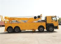 China Sinotruk HOWO 8x4 371HP 50T 360 Degree Rotation Recovery Tow Truck for sale