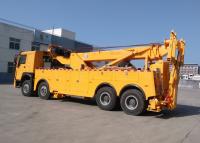 China Sinotruk HOWO 8x4 371HP 50T 360 Degree Rotation Recovery Tow Truck for sale