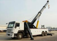China Sinotruk HOWO 8x4 371HP 50 Ton 360 Degree Rotation Wrecker Tow Truck Recovery Vehicle for sale