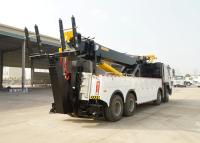 China Sinotruk HOWO 8x4 371HP 50 Ton 360 Degree Rotation Wrecker Tow Truck Recovery Vehicle for sale