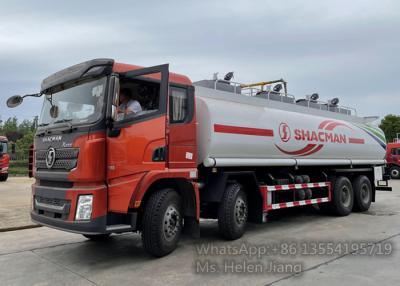 China SHACMAN 8x4 30cbm Fuel Oil Tanker Truck 30000L Diesel Tanker for Sale for sale