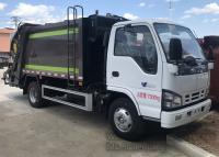 China Japan ISUZU 4x2 5m3 Waste Collection Truck 6m3 Compressed Garbage Refuse Compactor 88kw for sale