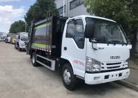 China Japan ISUZU 4x2 5m3 Waste Collection Truck 6m3 Compressed Garbage Refuse Compactor 88kw for sale