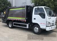 China Japan ISUZU 4x2 5m3 Waste Collection Truck 6m3 Compressed Garbage Refuse Compactor 88kw for sale