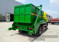China Sinotruk HOMAN 4x2 220HP 8cbm Skip Loader Container Garbage Truck for sale