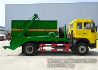 China Sinotruk HOMAN 4x2 220HP 8cbm Skip Loader Container Garbage Truck for sale