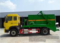 China Sinotruk HOMAN 4x2 220HP 8cbm Skip Loader Container Garbage Truck for sale