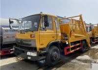 China Dongfeng 4x2 170HP 10cbm Swing Arm Skip Loader Garbage Truck for Municipal Waste for sale