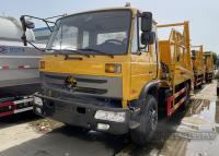 China Dongfeng 4x2 170HP 10cbm Swing Arm Skip Loader Garbage Truck for Municipal Waste for sale