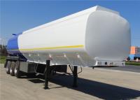 China 3 Axle 42CBM Fuel Tank Trailer 42000L Oil Tanker Semi Trailer 3 Compartments for sale