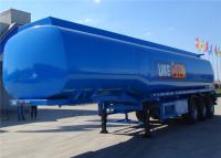 China 3 Axle 42CBM Fuel Tank Trailer 42000L Oil Tanker Semi Trailer 3 Compartments for sale