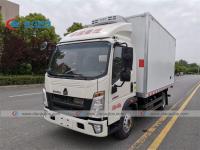 China Sinotruk Howo 5 Ton Frozen Meat Delivery Refrigerator Truck 4x2 3760ml Diesel for sale
