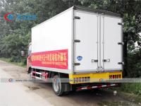 China 3-Ton Seafood Refrigerated Truck Trailer with Thermo King Freezer - 5995×2600×3630mm Dimensions, -18°C Temperature Range for sale