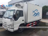 China ISUZU 4T Freezer Box Truck with Thermo King Refrigerator - 96KW Engine, 4495kg Gross Weight, -18°C to 0°C Temperature Range for sale