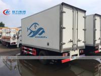 China ISUZU 4T Freezer Box Truck with Thermo King Refrigerator - 96KW Engine, 4495kg Gross Weight, -18°C to 0°C Temperature Range for sale