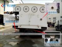 China 5 Ton Vacuum Sweeper Truck 70000m2/h Cleaning Capacity Cummins ISUZU Engine for sale