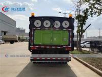 China 12T Dongfeng Vacuum Road Cleaning Truck 10 Cubic Meter Hopper 9000L Water Tank for sale