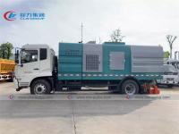 China RHD Dongfeng Kingrun 10 Ton Vacuum Street Sweeper Truck 4x2 Cummins 190HP for sale