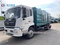 China RHD Dongfeng Kingrun 10 Ton Vacuum Street Sweeper Truck 4x2 Cummins 190HP for sale