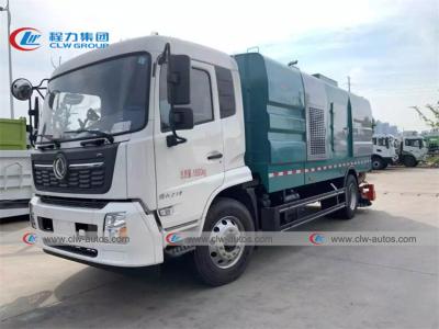 China RHD Dongfeng Kingrun 10 Ton Vacuum Street Sweeper Truck 4x2 Cummins 190HP for sale
