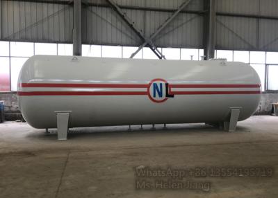 China Horizontal 25cbm 2100mm Propane Gas Storage Tank LPG Stationary Tank 1.77MPa for sale
