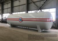 China Horizontal 25cbm 2100mm Propane Gas Storage Tank LPG Stationary Tank 1.77MPa for sale