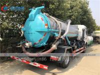 China Dongfeng Duolika 4x2 Vacuum Sewer Suction Truck 6000L Sewage Tank Euro 2 for sale