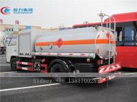China JMC 4x2 5000L Fuel Dispenser Truck Power Steering Diesel Tanker for sale